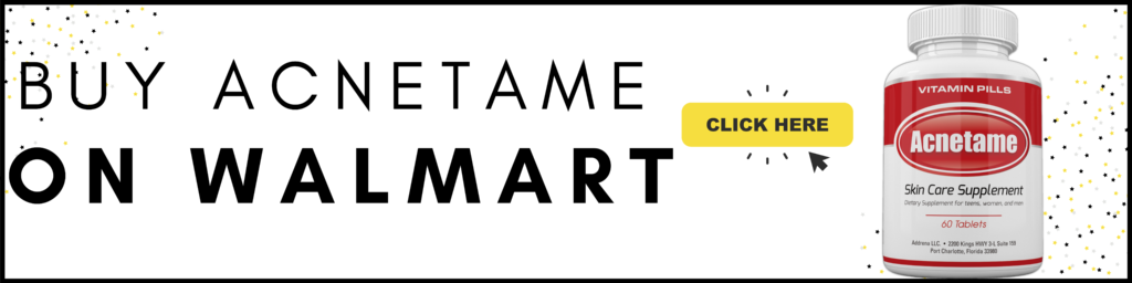 Acnetame- Vitamin Pills for Acne Treatment, 60 Natural Pills