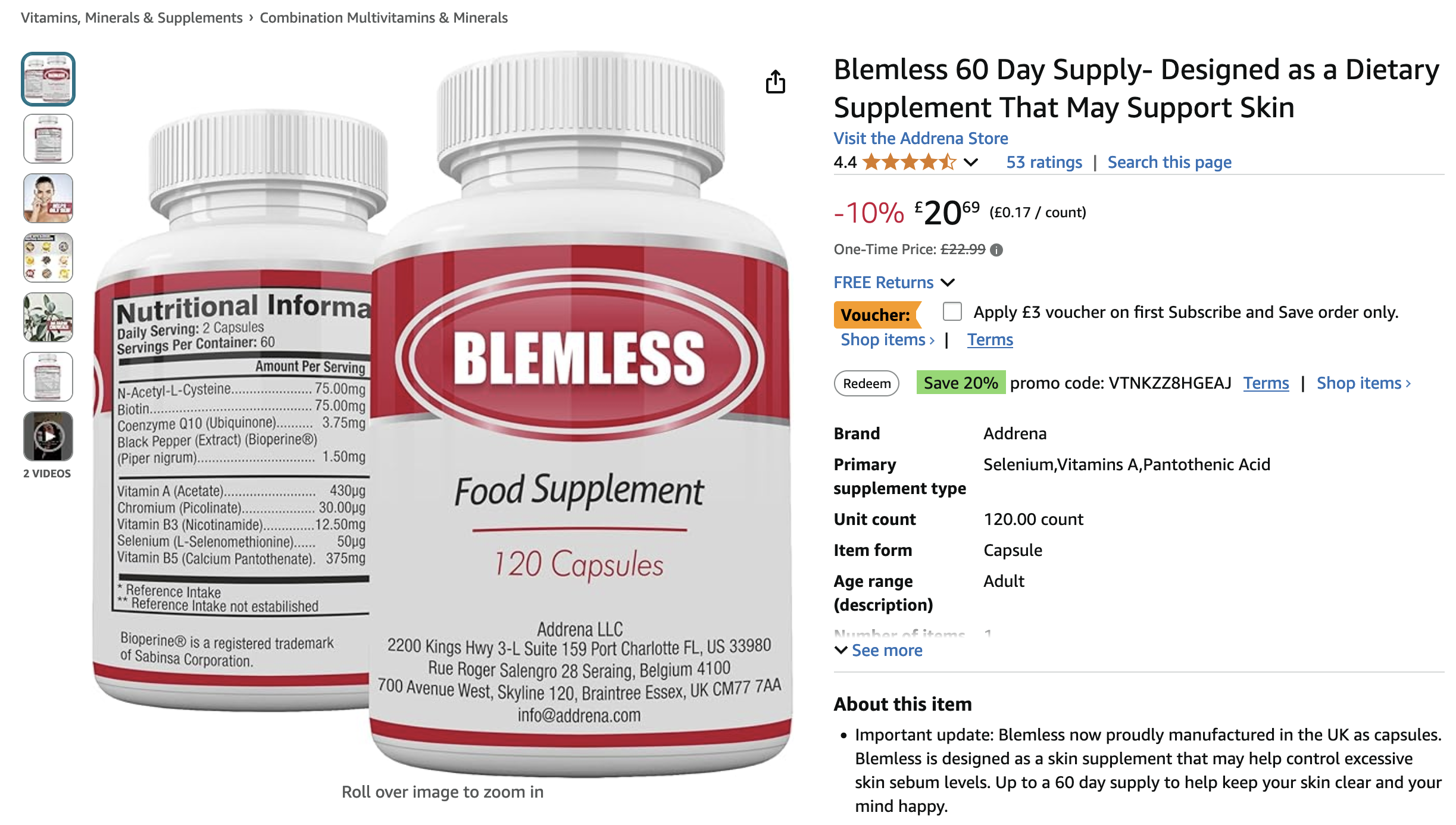 Pore Favor Acne Supplement Review- Side Effects?